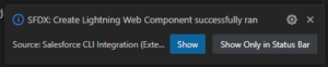 Hello World LWC Component - Creating your very first LWC Component ...